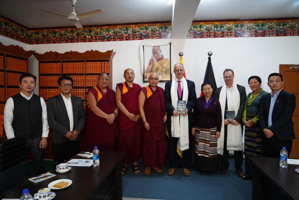 German MP Michael Brand Visits Tibetan Parliament-in-Exile | tibetgermany